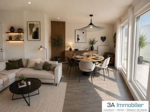 Vente Appartement 3 pièces à Caen (14000) : à vendre 3 pièces / 76m² Caen