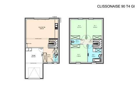 Vente Maison au Poiré-sur-Vie (85170) : à vendre / 90m² Le Poiré-sur-Vie