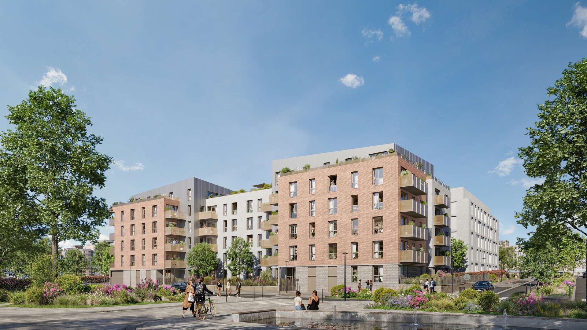 FONTAINE DU MESLY : Immobilier neuf Créteil - Appartement neuf
