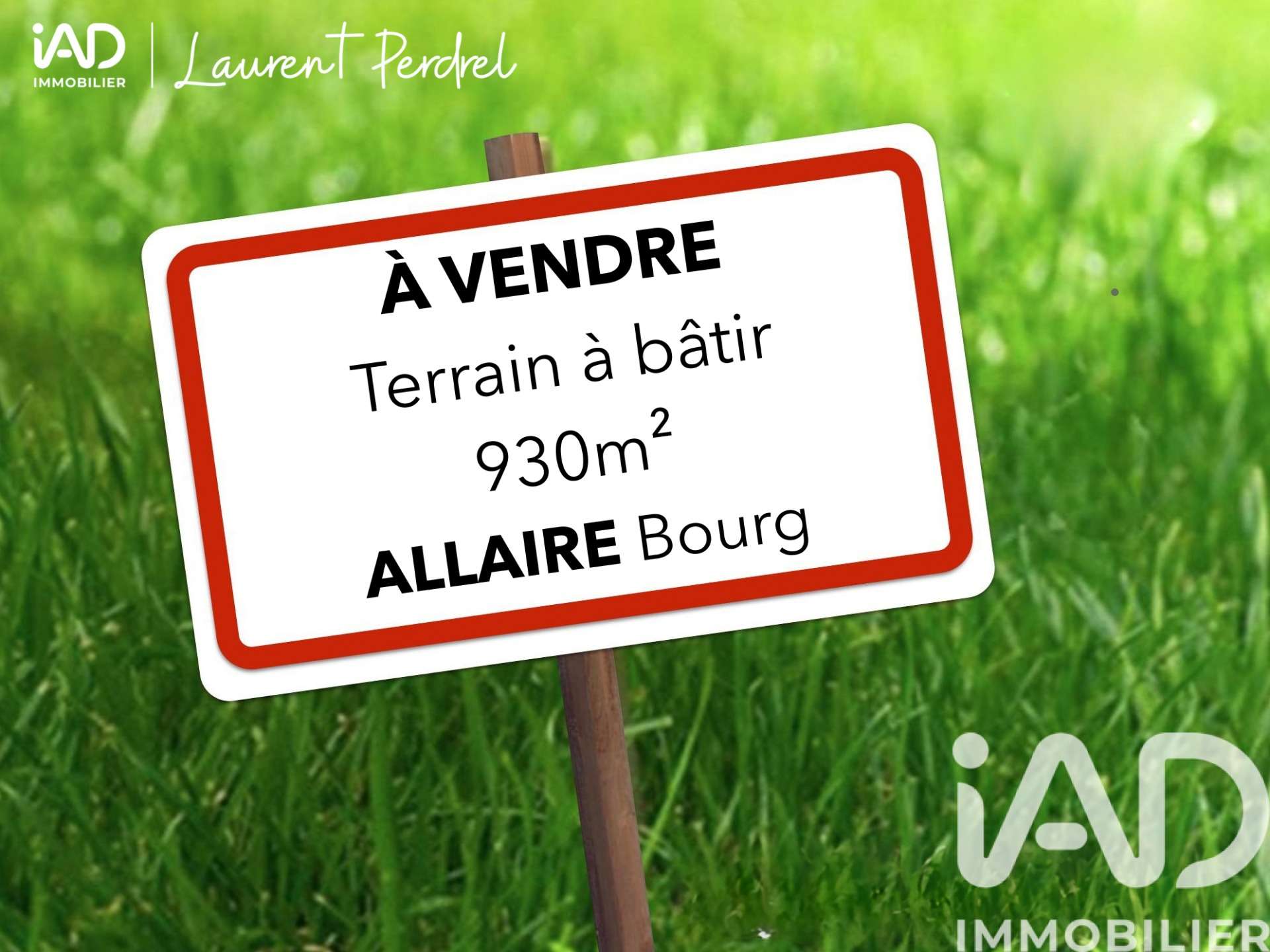 Vente Terrain à Allaire (56350) : à vendre / 930m² Allaire