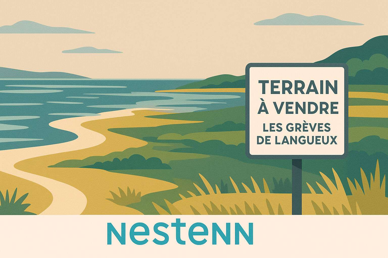 Vente Terrain à Langueux (22360) : à vendre / 672m² Langueux